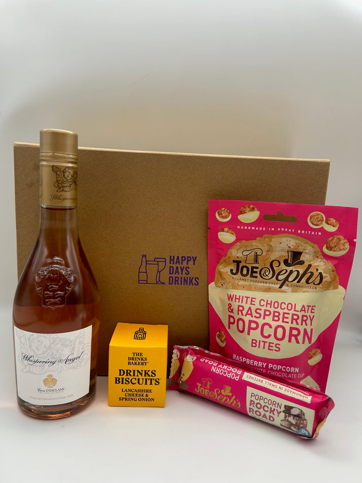 Happy Days Drinks | Whispering Angel Gift Set | Unique Wine Gifts