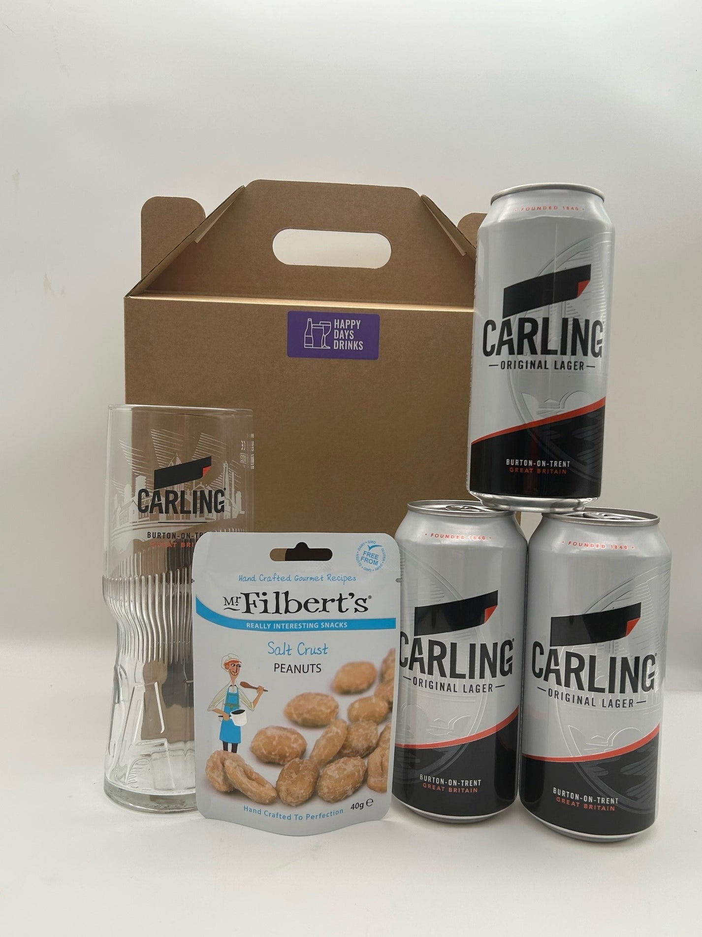 Happy Days Drinks | Carling Beer Box | Unique Carling Gifts