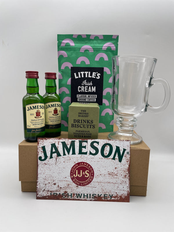 Happy Days Drinks | Irish Coffee Gift Set | Unique Irish Alcohol Gifts
