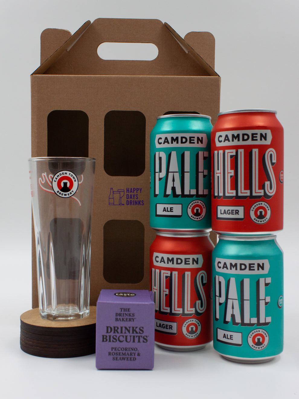 Happy Days Drinks | Camden Hells Beer Box | Unique Lager Gifts