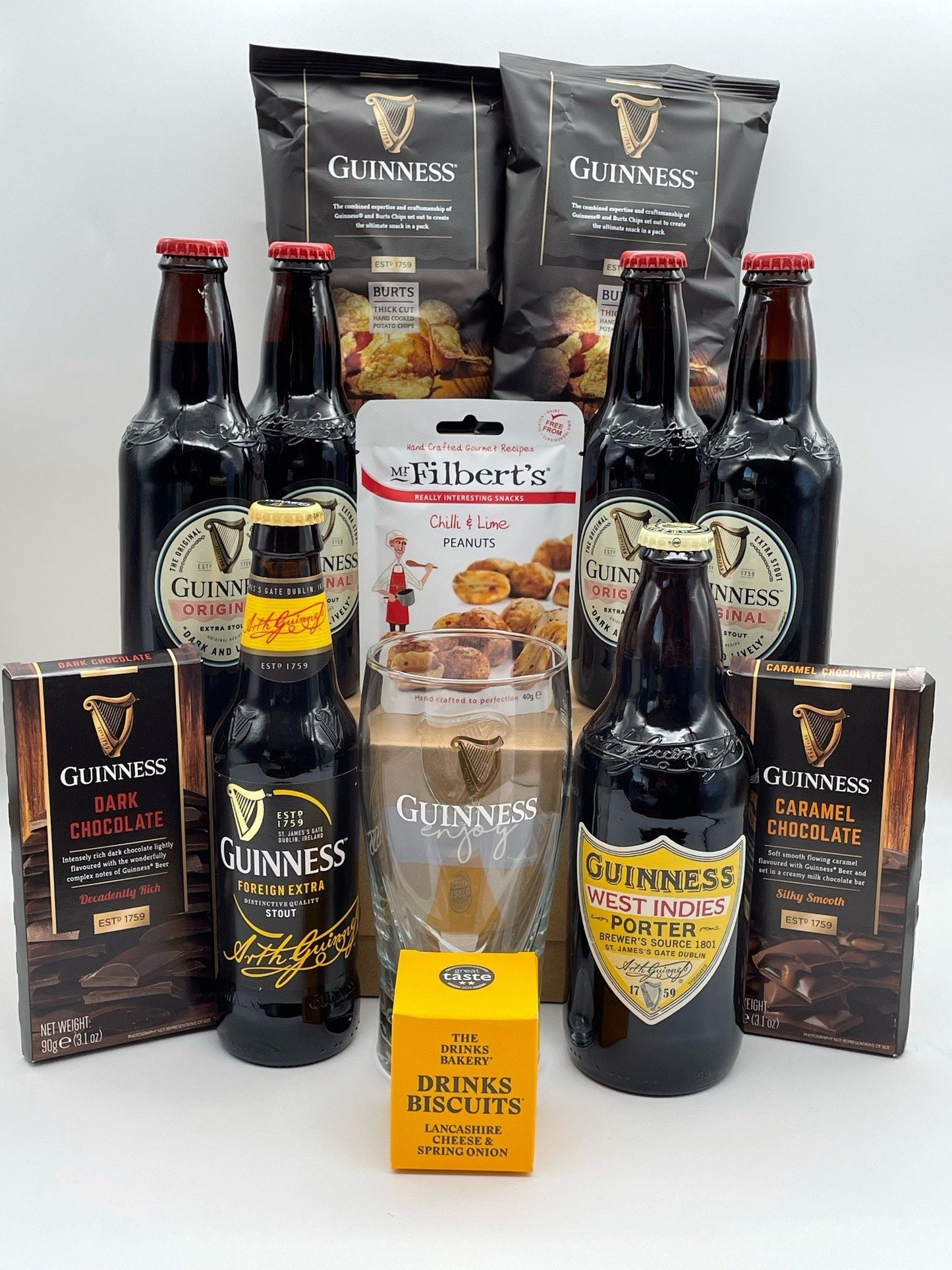 Happy Days Drinks | Guinness Variety Hamper | Christmas Guinness Gifts